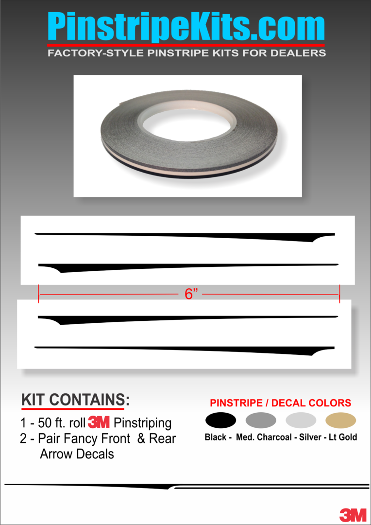 Violassi Striping Company - Genesis LOGO emblem decal Pinstripe Kits