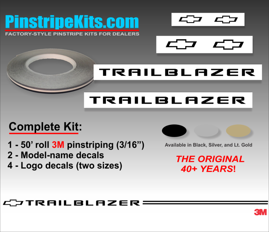 Violassi Striping Company - CHEVROLET name & logo emblem vinyl decal ...